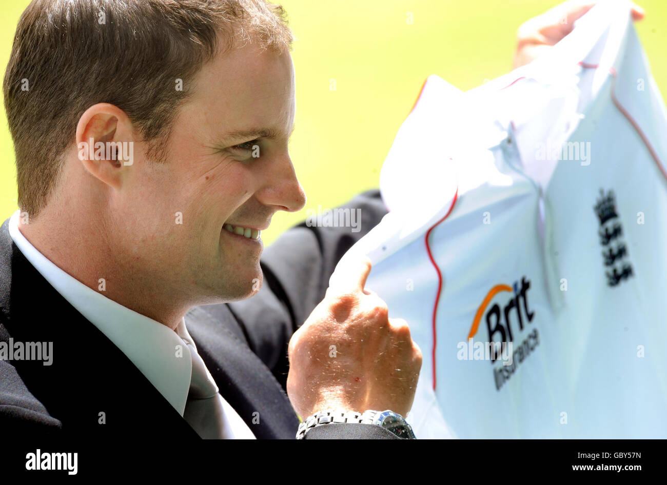 Cricket - England Press Conference - The Oval Stock Photo - Alamy