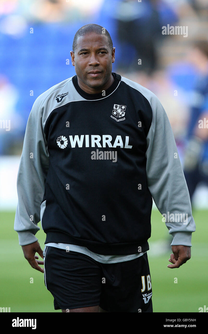 Tranmere rovers manager john barnes hi-res stock photography and images ...