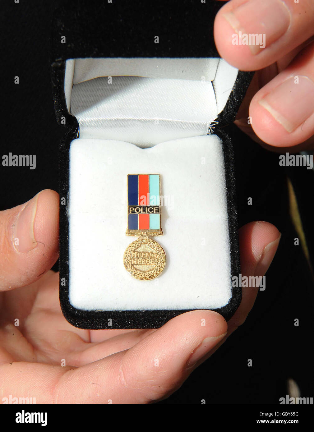The Help for Heroes badge which was presented to the Prince of Wales by ...