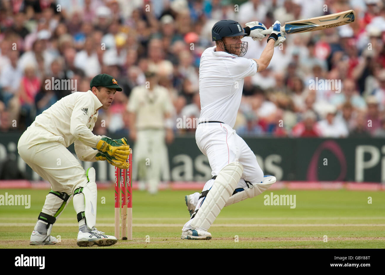 Australian wicketkeeper graham manou during the third test at edgbaston ...