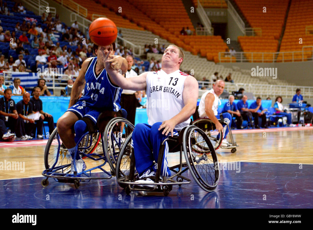 Wheelchair Basketball - Athens Paralympic Games 2004 - Great Britain v ...