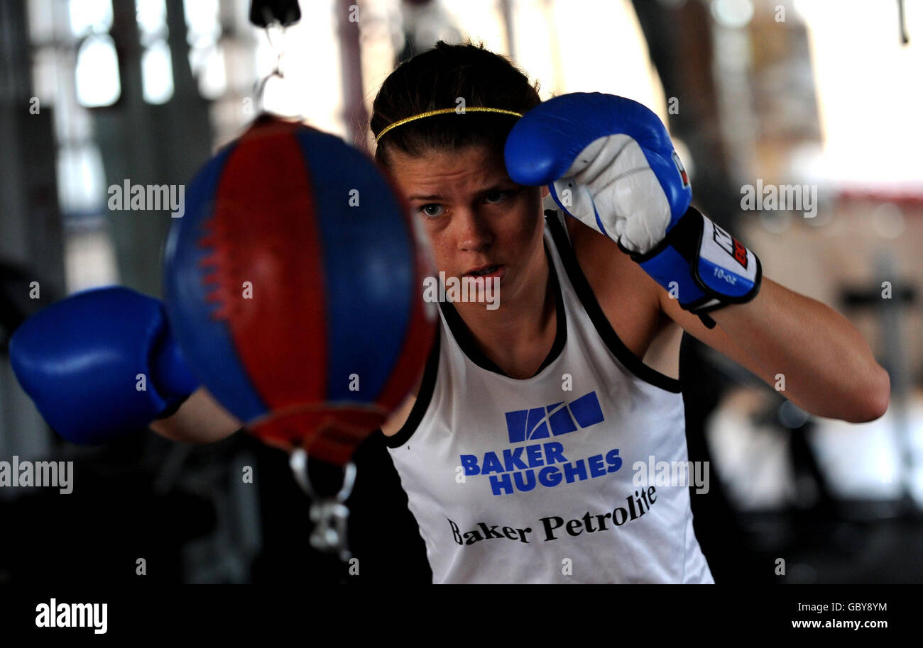 Boxing - Savannah Marshall Feature Stock Photo - Alamy