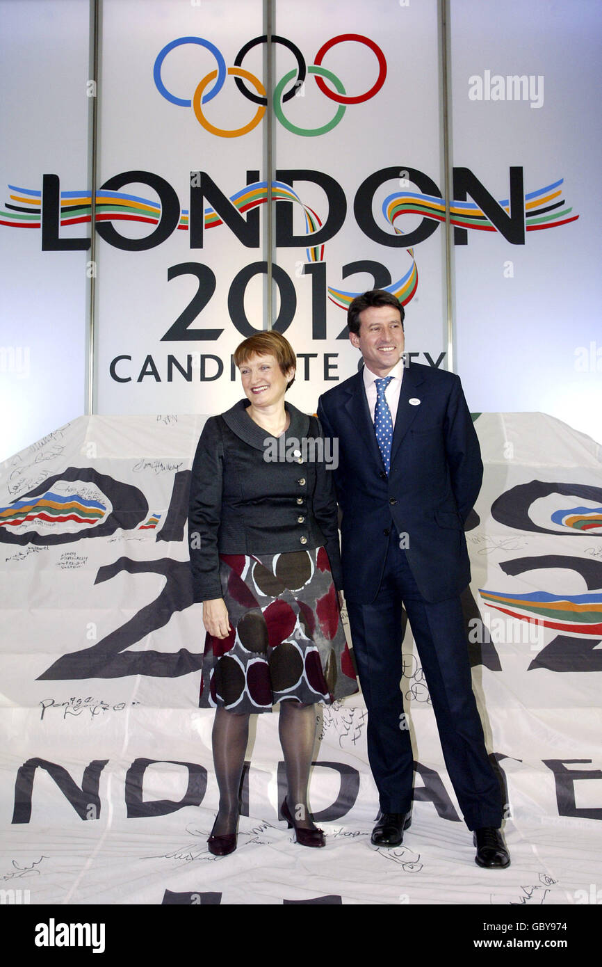 Olympic Games 2012 - London Bid - Press Conference Stock Photo - Alamy