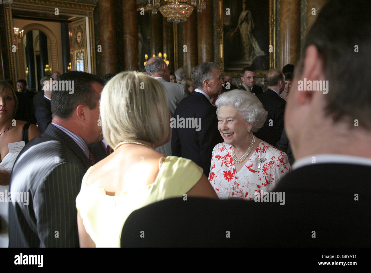 Queen Elizabeth II meets Queens Awards' winners and other invited ...