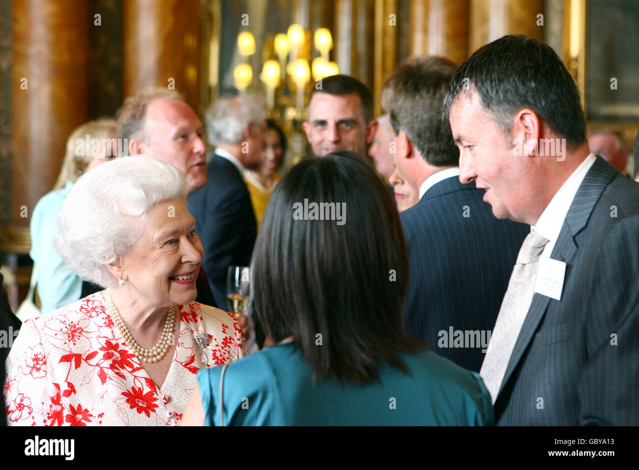 Queen Elizabeth II meets Queens Awards' winners and other invited ...