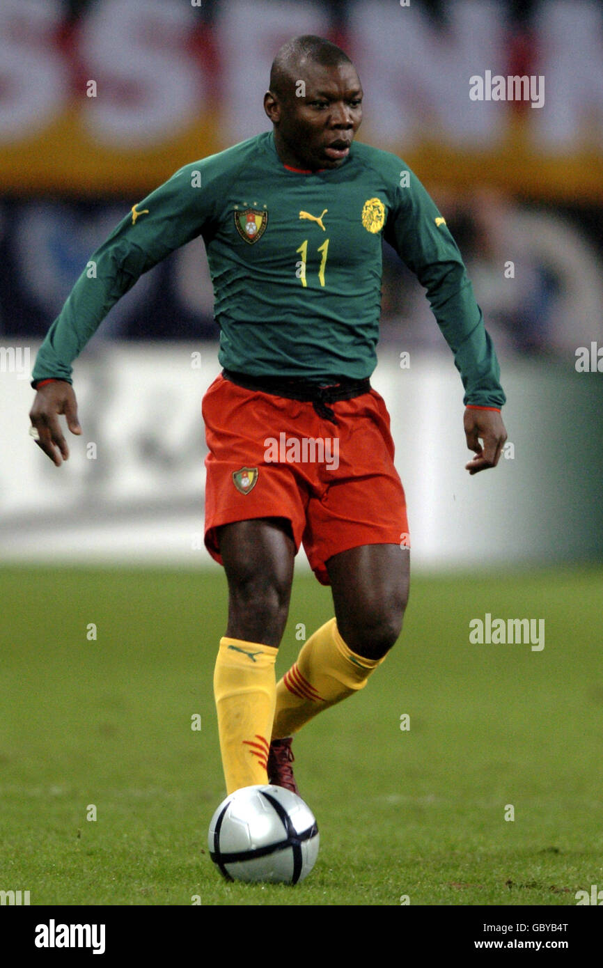 Soccer - International Friendly - Germany v Cameroon. Pius N'Diefi ...