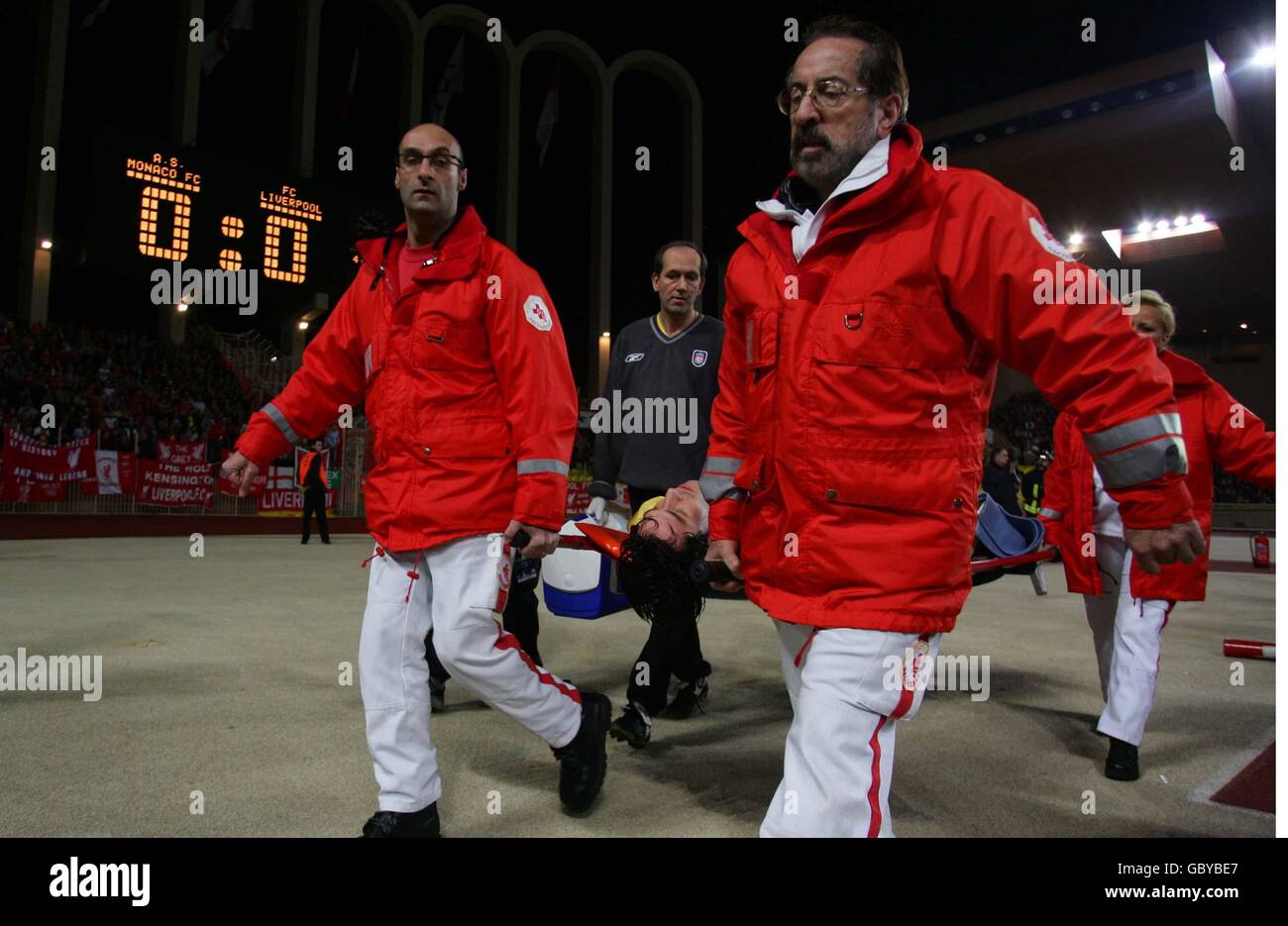 Soccer - UEFA Champions League - Group A - Monaco v Liverpool Stock ...