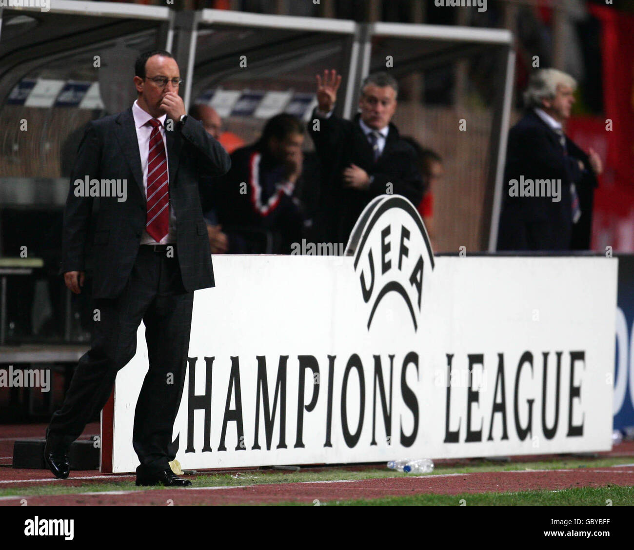Monacos soccer coach didier deschamps hi-res stock photography and ...