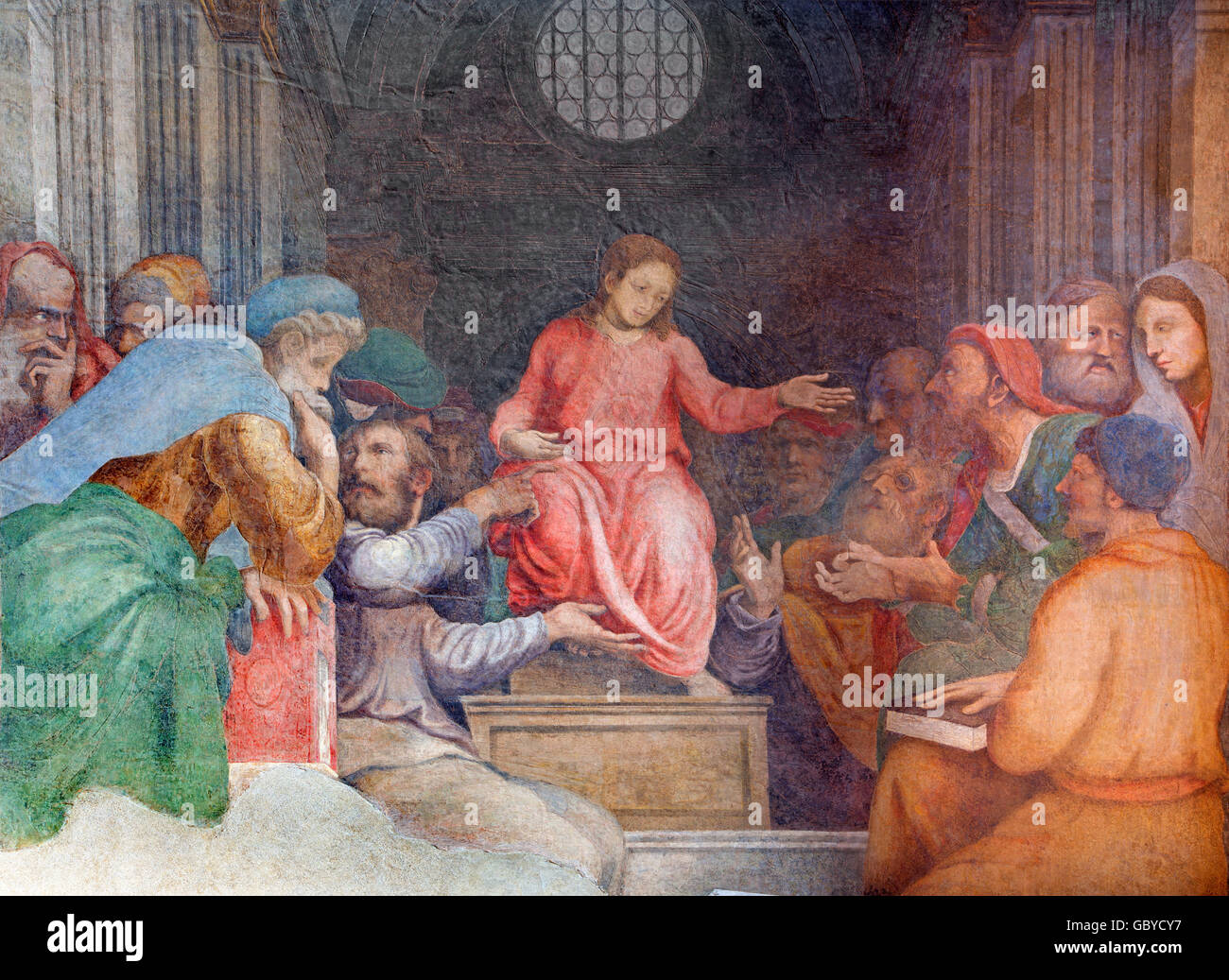 Boy jesus at the temple hi-res stock photography and images - Alamy