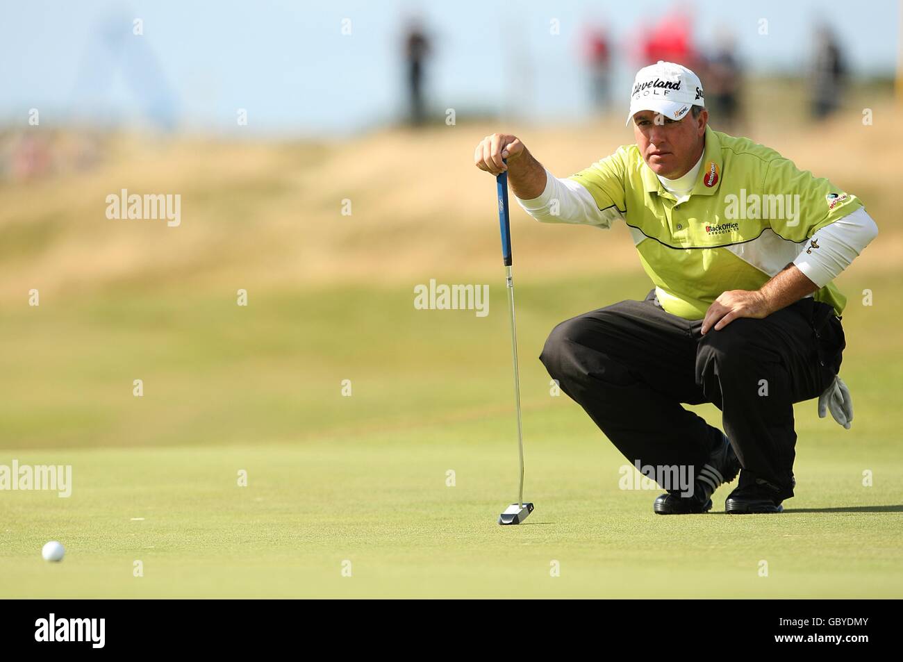 USA's Boo Weekley in action during the fourth day of the Open ...