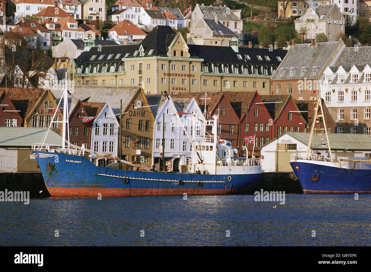 Bergen port 20th century hi-res stock photography and images - Alamy