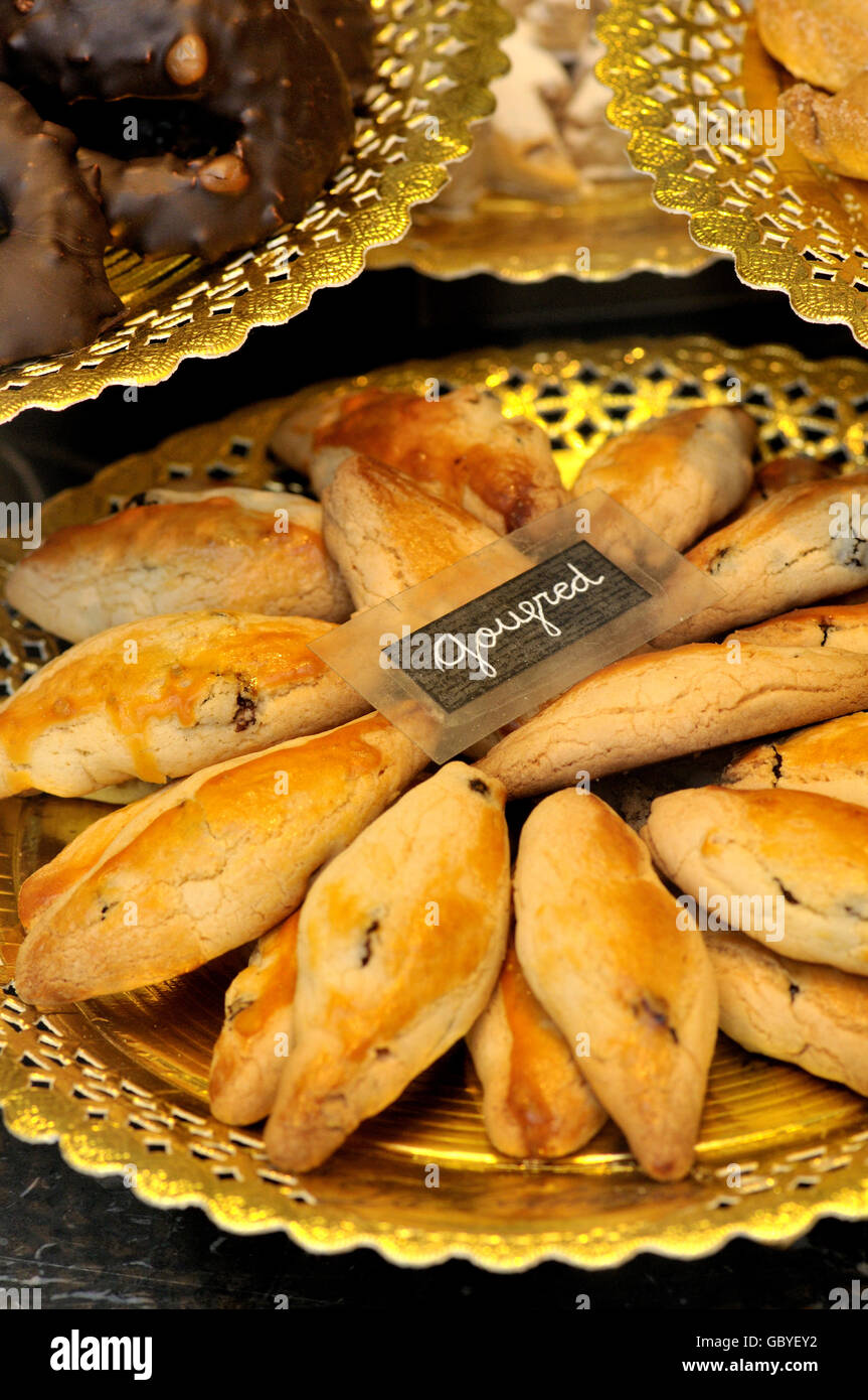 Tea biscuits for sale. Barcelona, Catalonia, Spain Stock Photo - Alamy