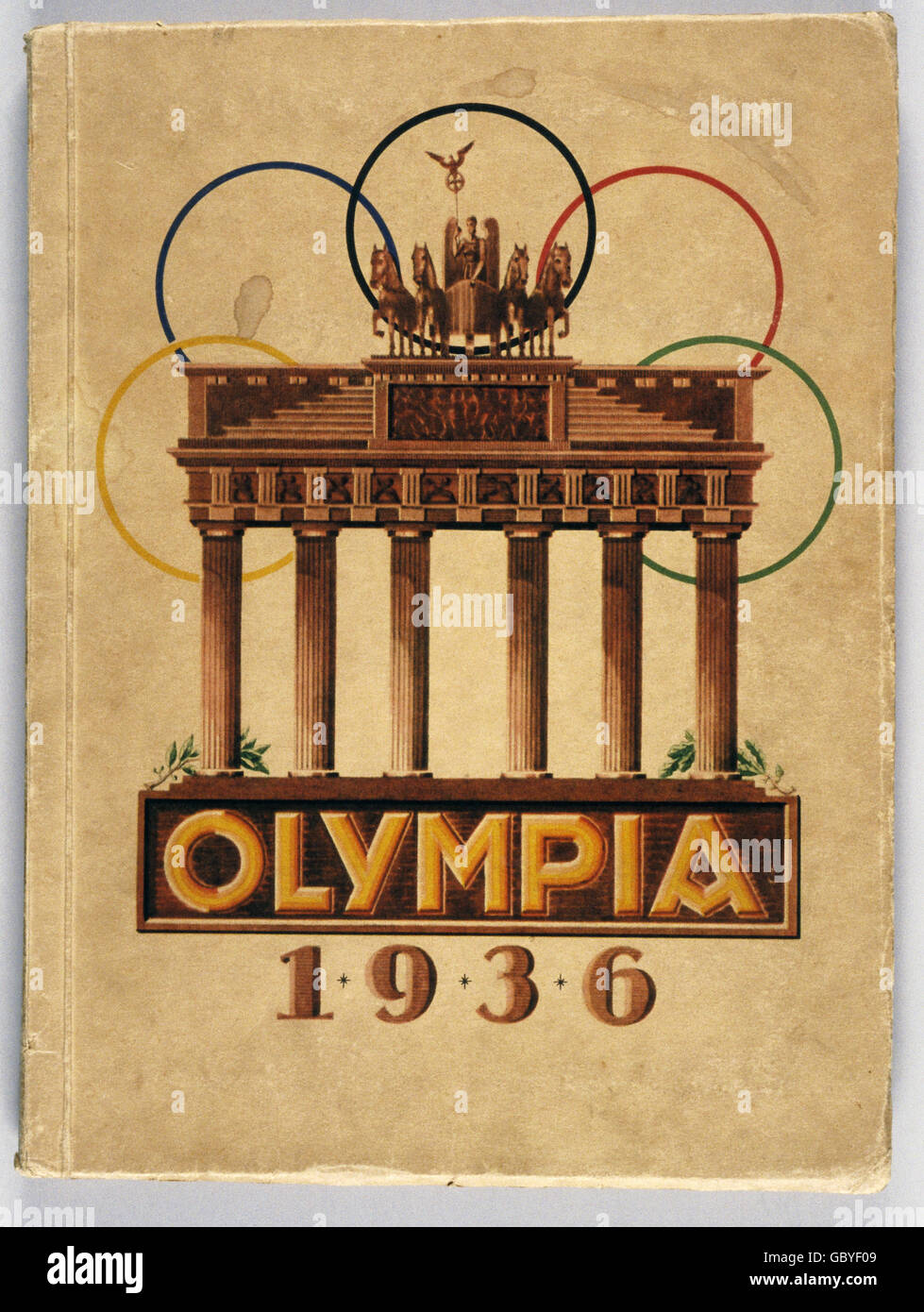 Berlin olympics 1936 poster hi-res stock photography and images - Alamy