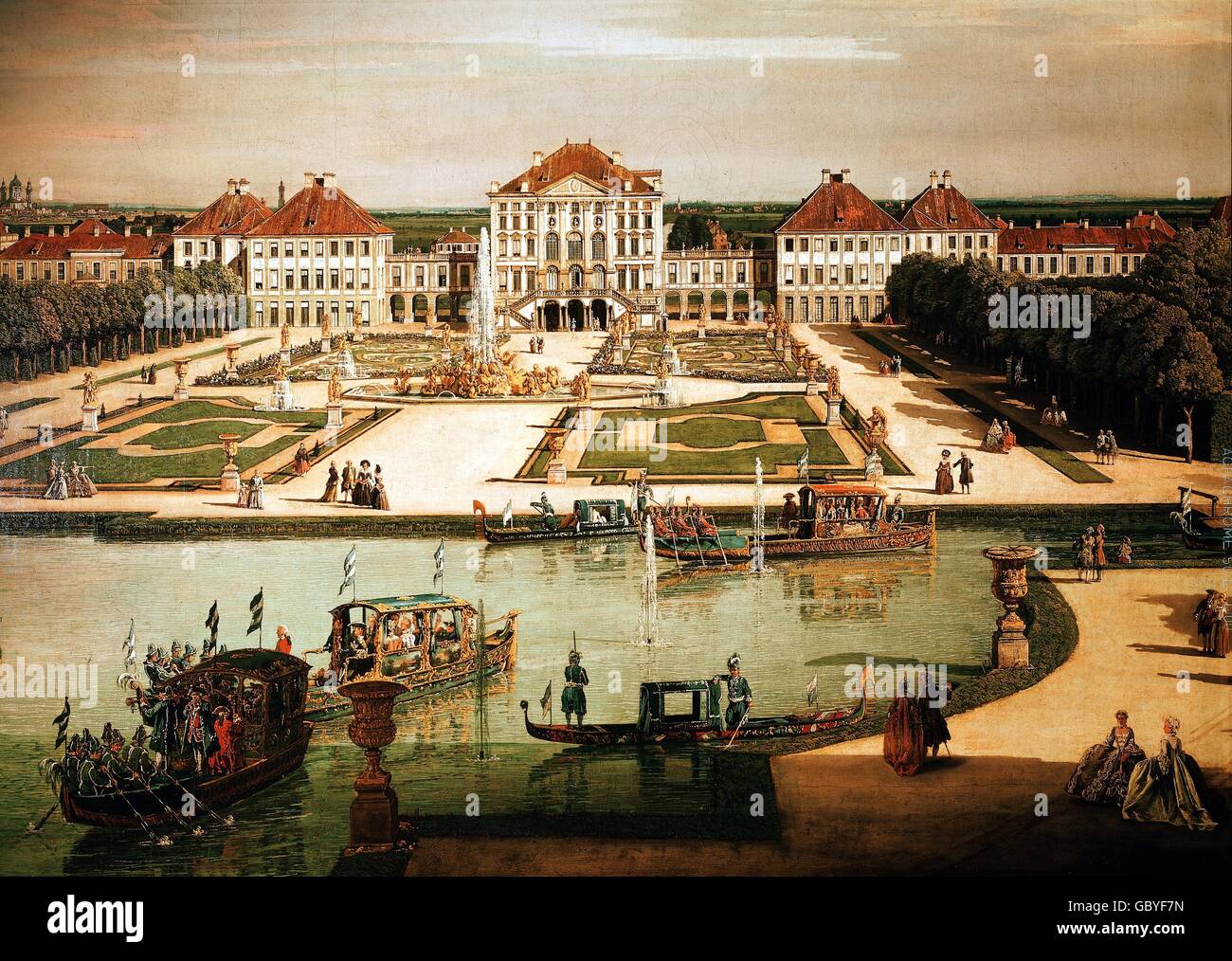 18th century garden hi-res stock photography and images - Alamy