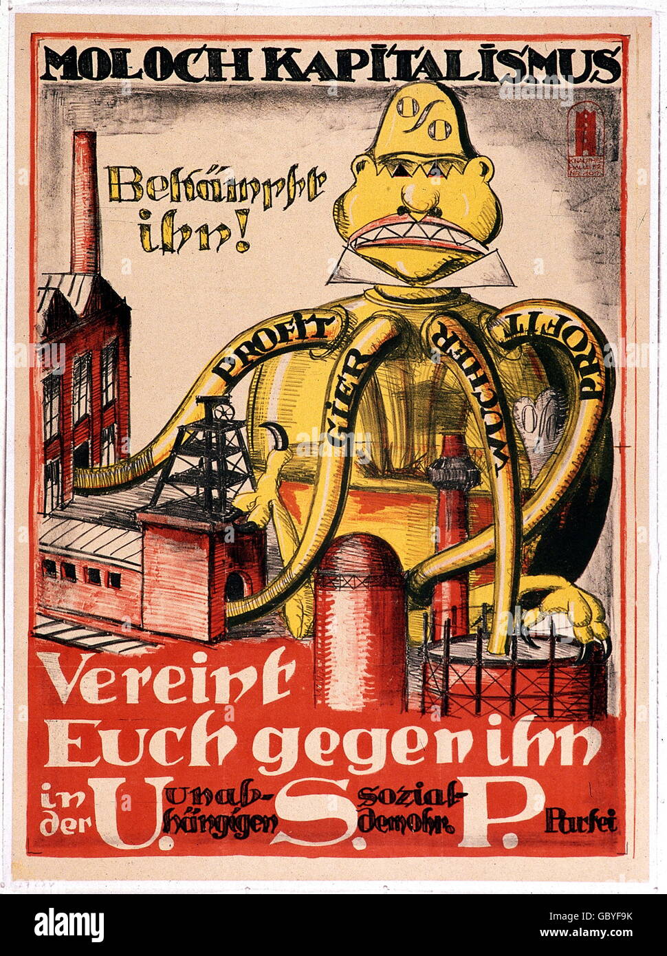 Capitalism Poster High Resolution Stock Photography and Images - Alamy