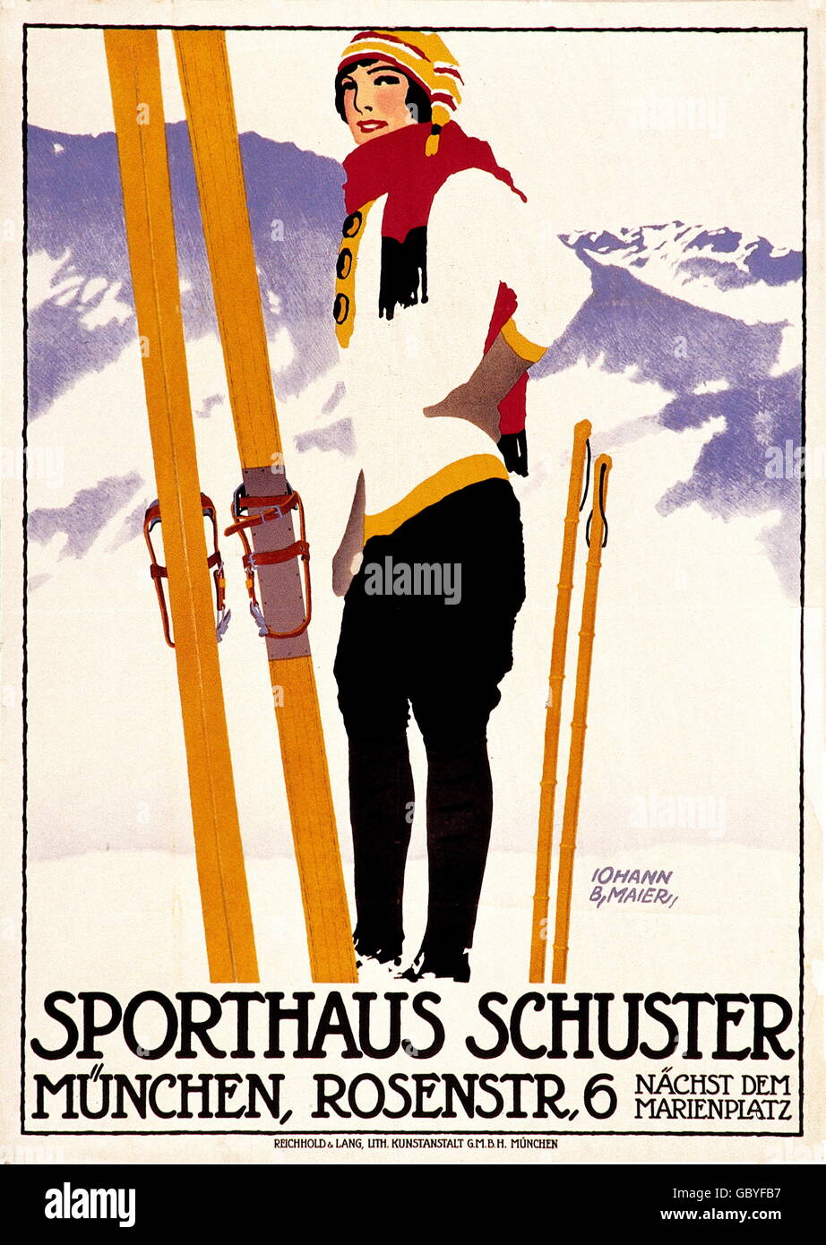 1920's Advertising Poster High Resolution Stock Photography and Images ...