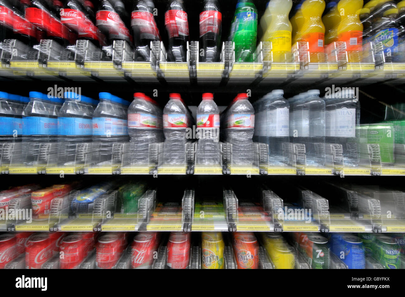 Vending machine. Subway station. Barcelona. Catalonia. Spain Stock ...