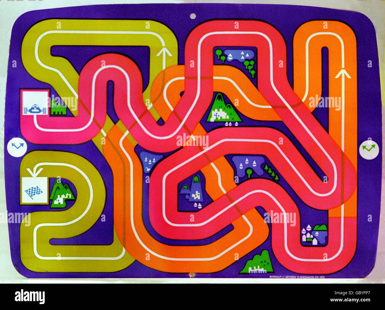 games, video game "Odyssee", first German video game, Germany, 1973 / ...