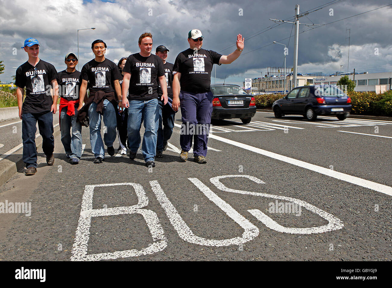 Walk to highlight plight of Stock Photo - Alamy