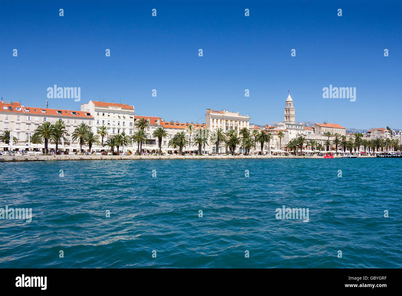 Street view split croatia hi-res stock photography and images - Alamy