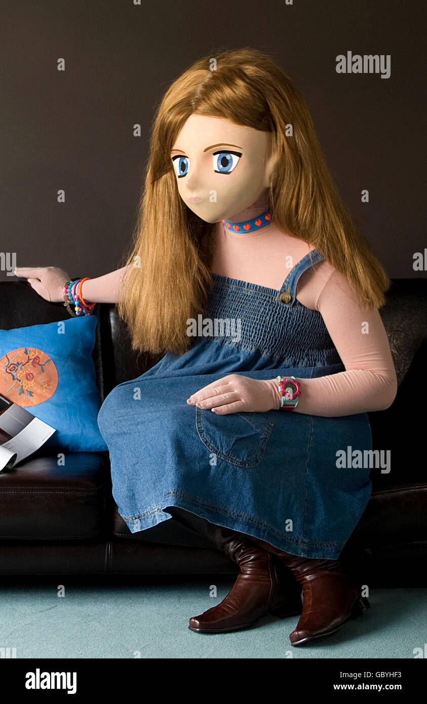 Plastic Sister human dolly Stock Photo - Alamy