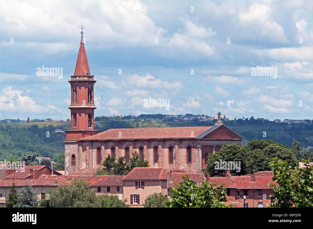 Albi, Pyrenees, SW France, Church Stock Photo - Alamy
