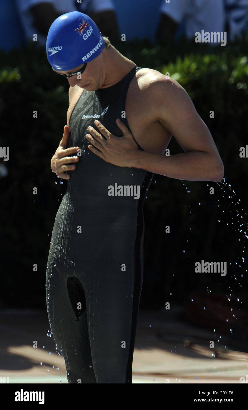 Great Britain's Robert Renwick, before the start of the Men's 400m ...