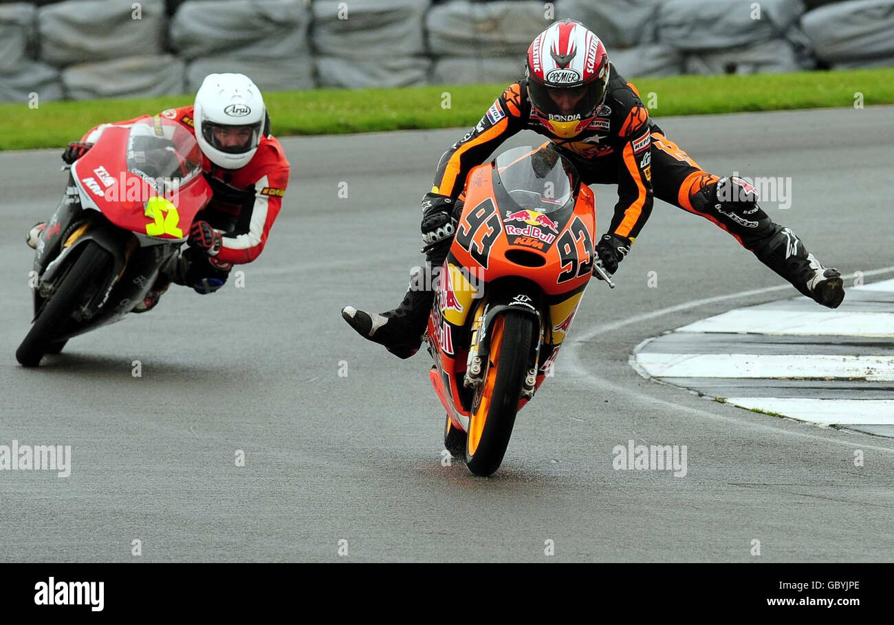 Motorcycling - Moto GP - Round Ten - Race - Donington Park Stock Photo ...