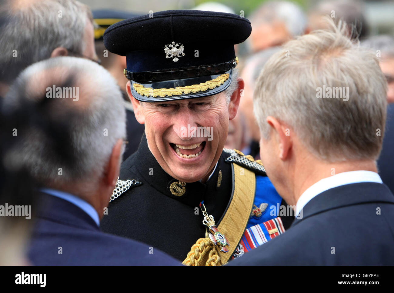 50th anniversary of the 1st queens dragoon guards hi-res stock ...