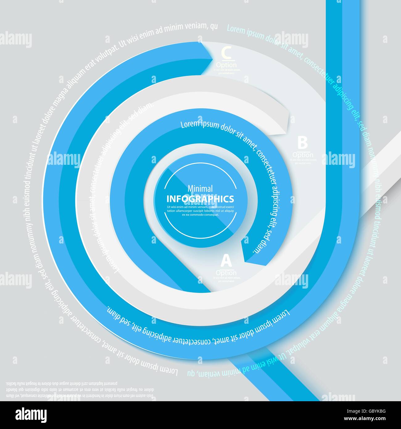 Ribbon diagram hi-res stock photography and images - Alamy