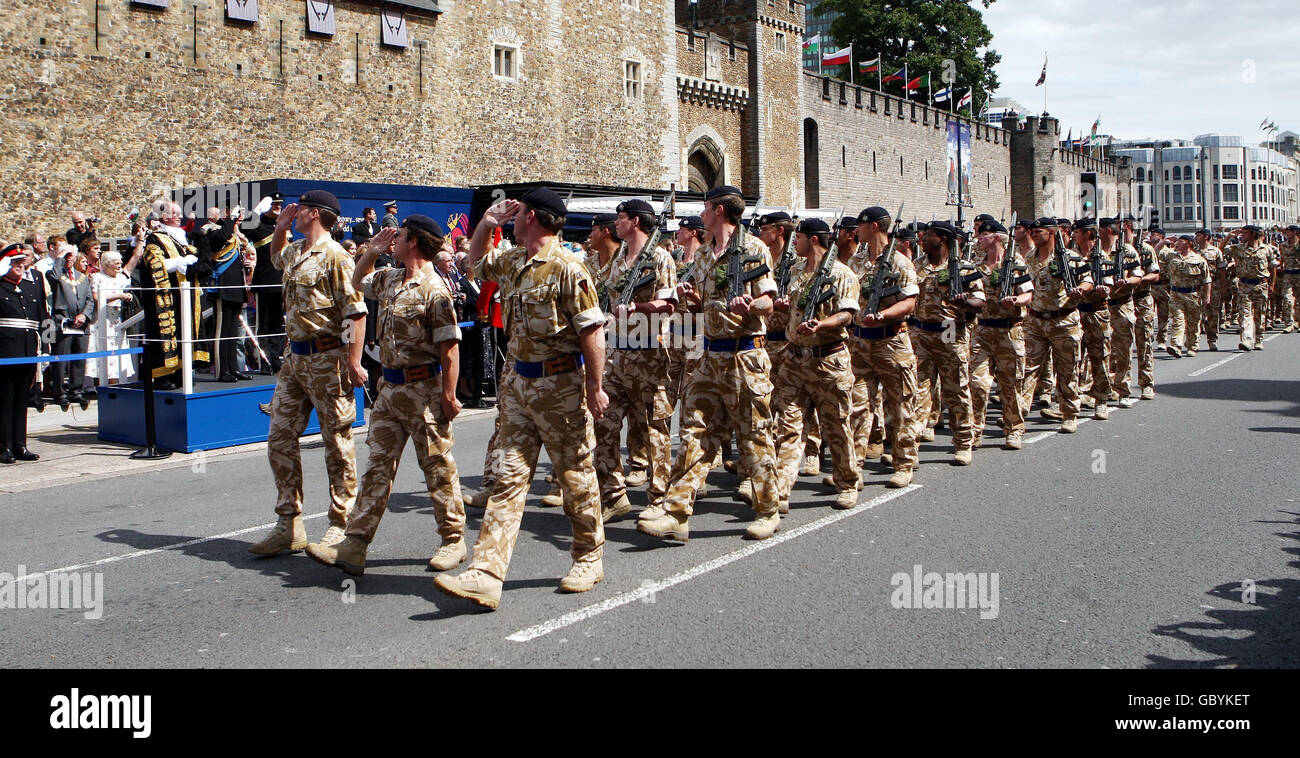 Qdg queens dragoon guards hi-res stock photography and images - Alamy