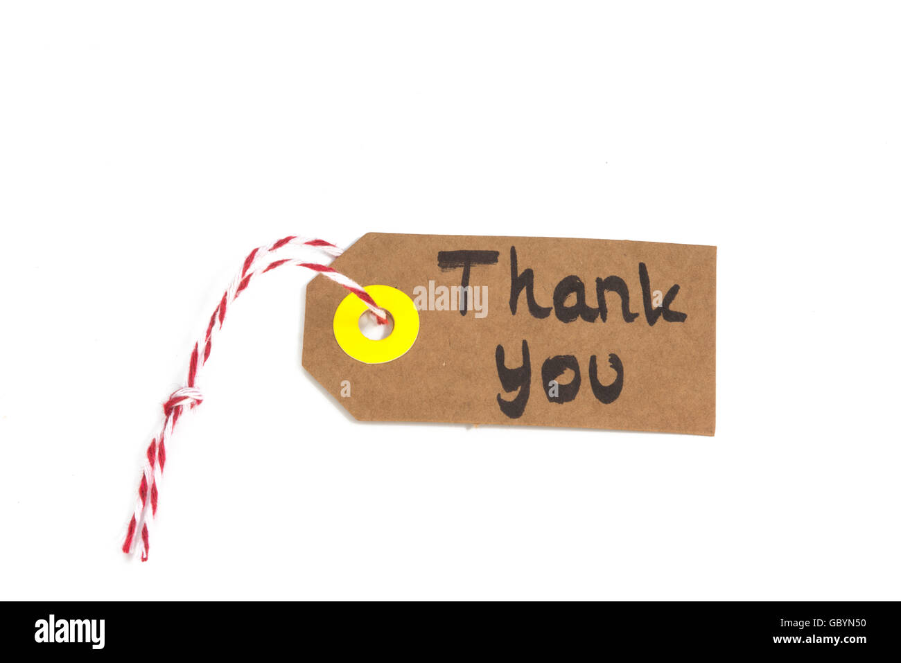 tag with string and message isolated on white background Stock Photo ...