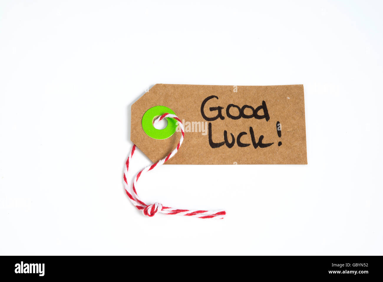 tag with string and message isolated on white background Stock Photo ...