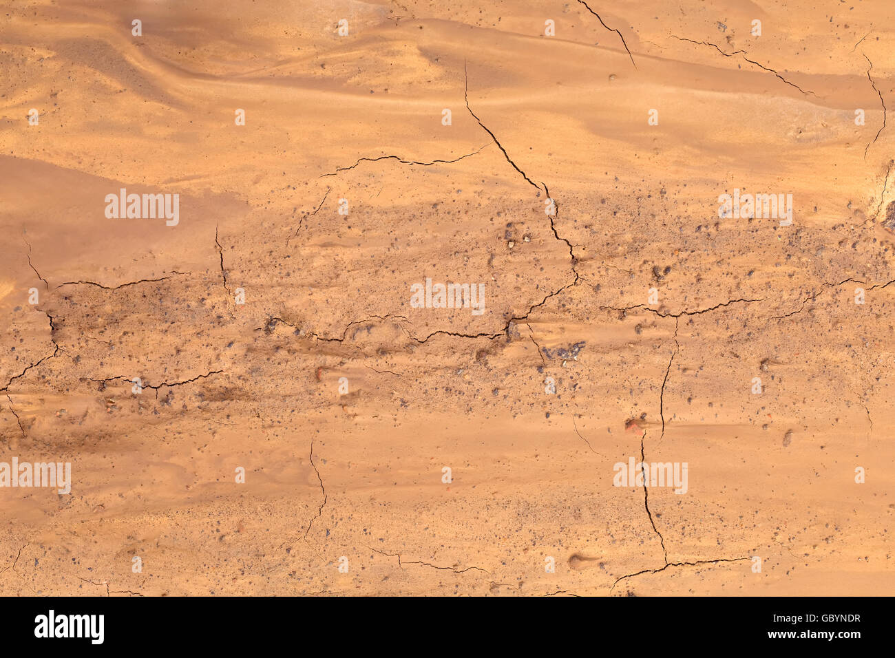 Fake Mars Soil Aerial View. Martian Terrain. Mud Soil Background Stock ...