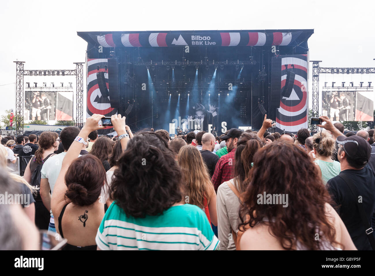 Bilbao bbk live festival hi-res stock photography and images - Alamy