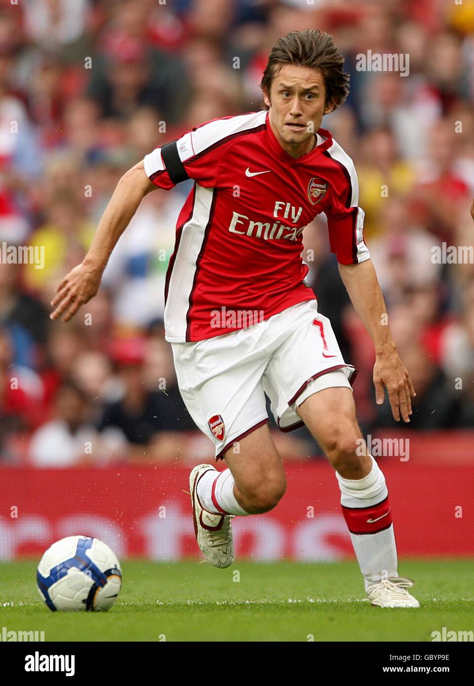 Emirates stadium tomas rosicky hi-res stock photography and images - Alamy