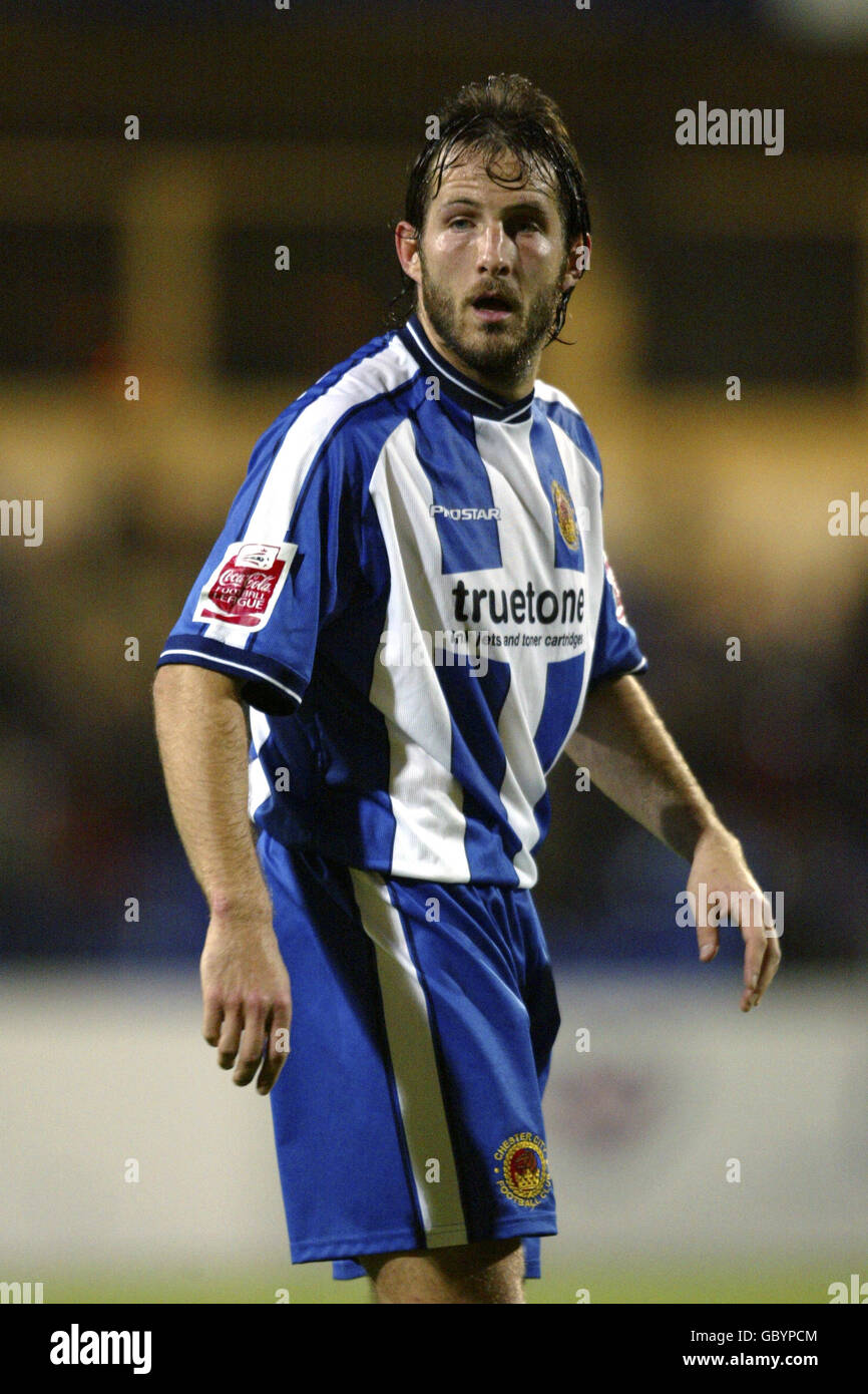 Soccer - LDV Vans Trophy - Chester City v Rochdale Stock Photo - Alamy