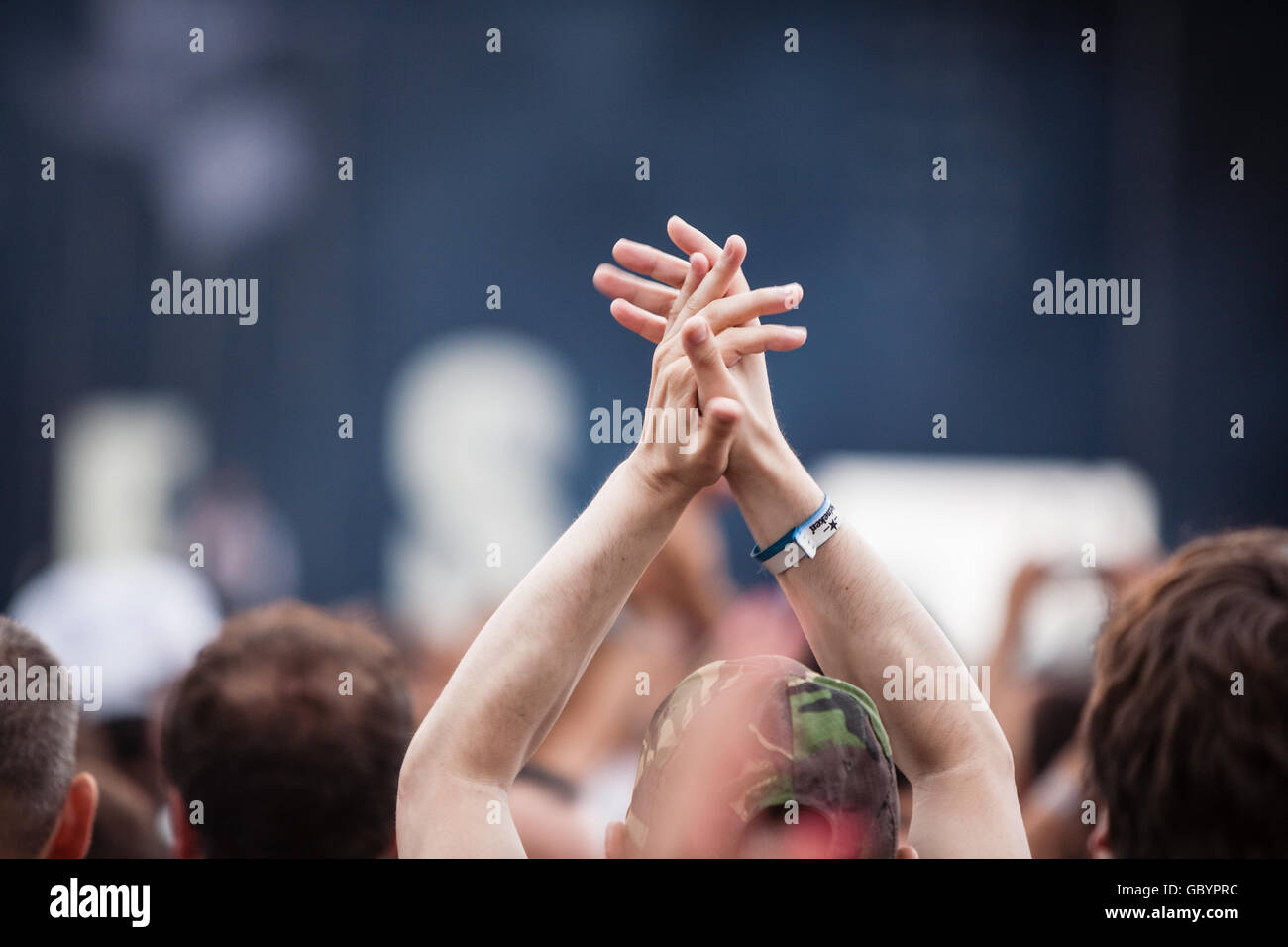 BBK Live 3 day music festival at Bilbao,Basque,Spain Stock Photo - Alamy