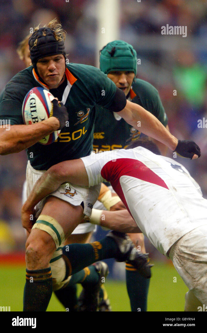 Rugby Union - Investec Challenge - England v South Africa. South Africa ...