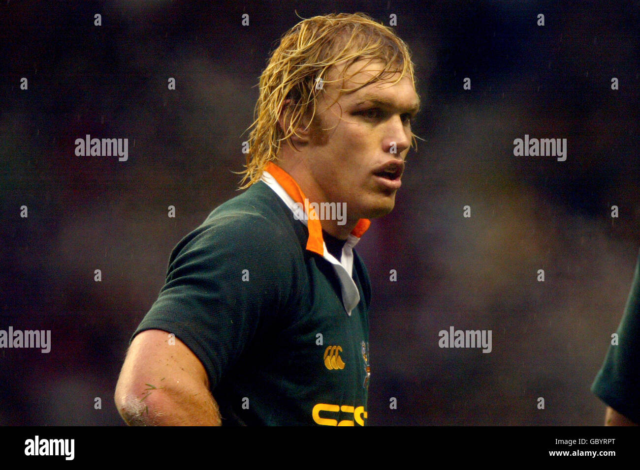 Rugby Union - Investec Challenge - England v South Africa. Schalk ...