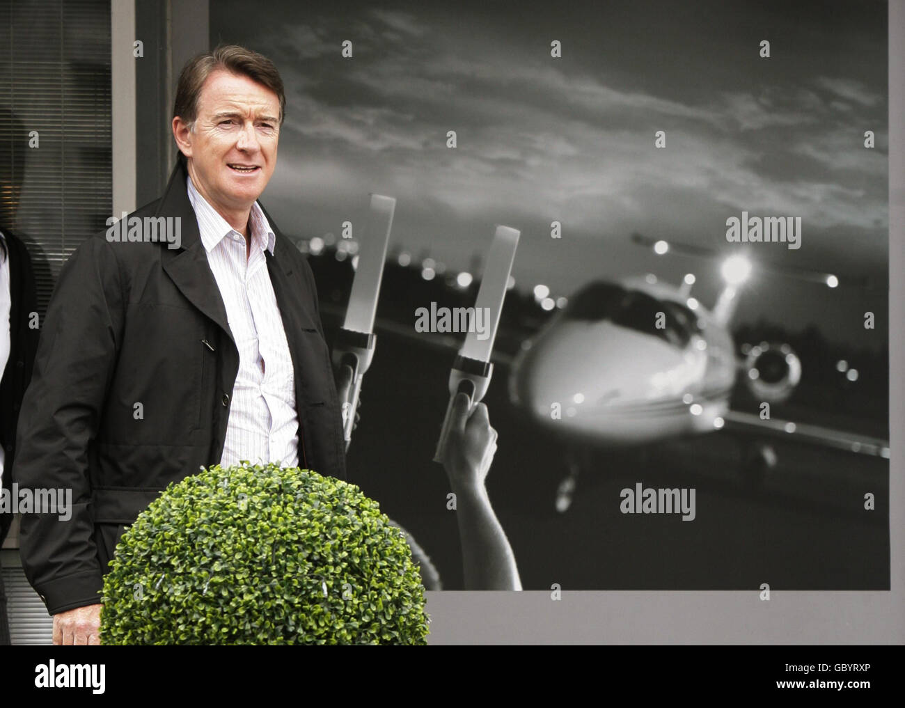 Peter mandelson arriving hi-res stock photography and images - Alamy