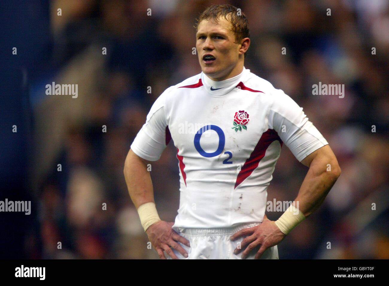 Rugby Union - Investec Challenge - England v South Africa. Josh Lewsey ...