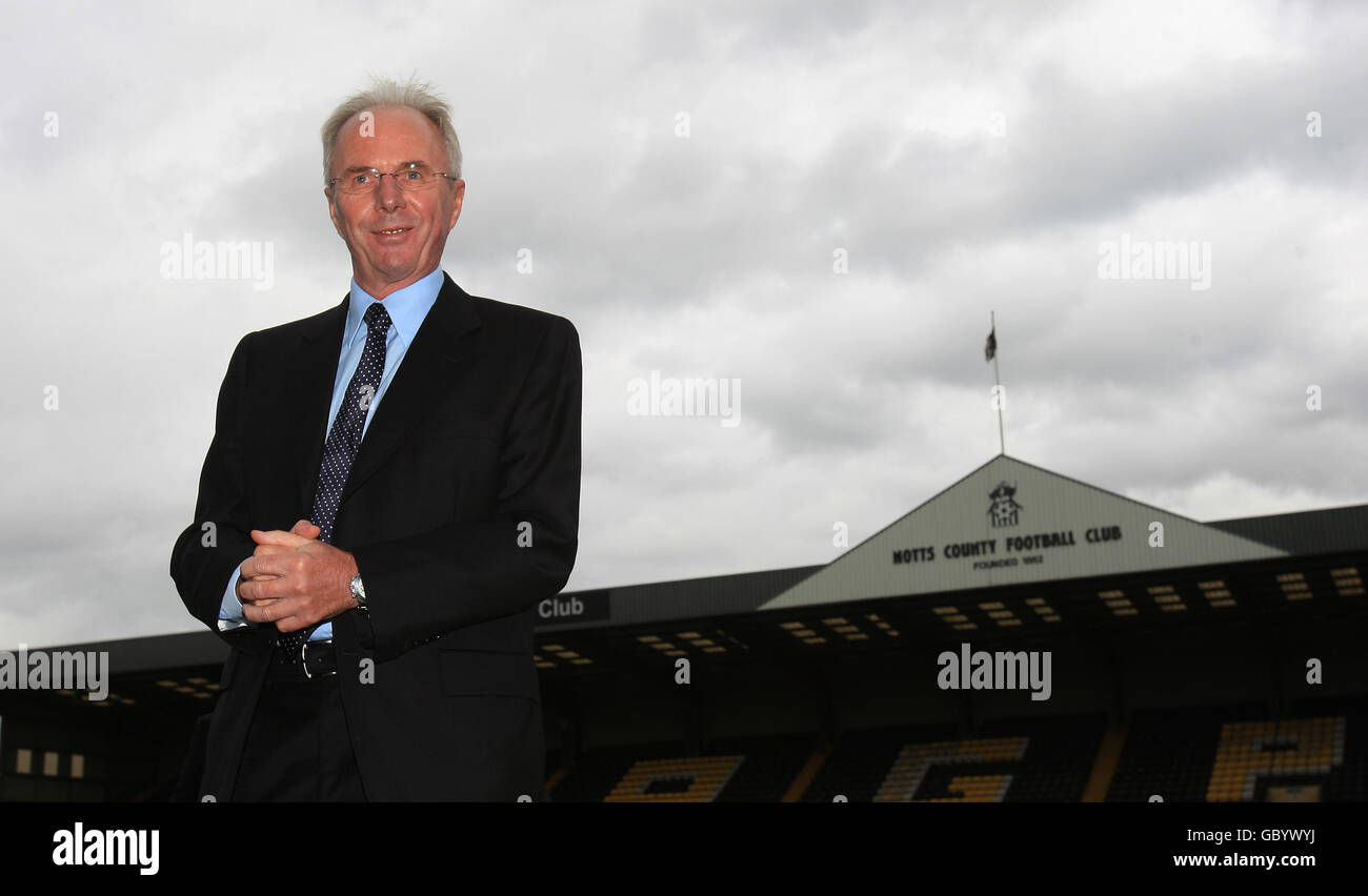 Notts county's new director of football sven goran eriksson hi-res ...