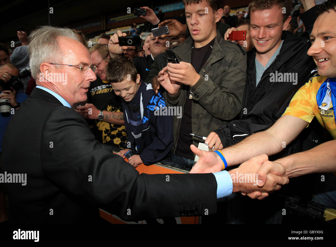 Notts county's new director of football sven goran eriksson hi-res ...
