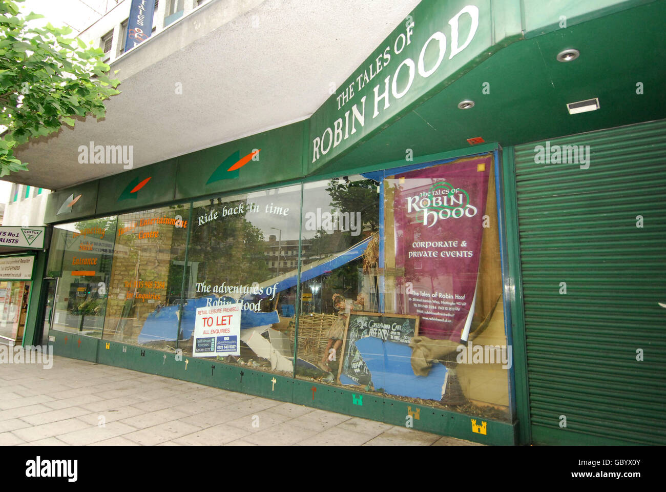 Nottingham city plan hi-res stock photography and images - Alamy