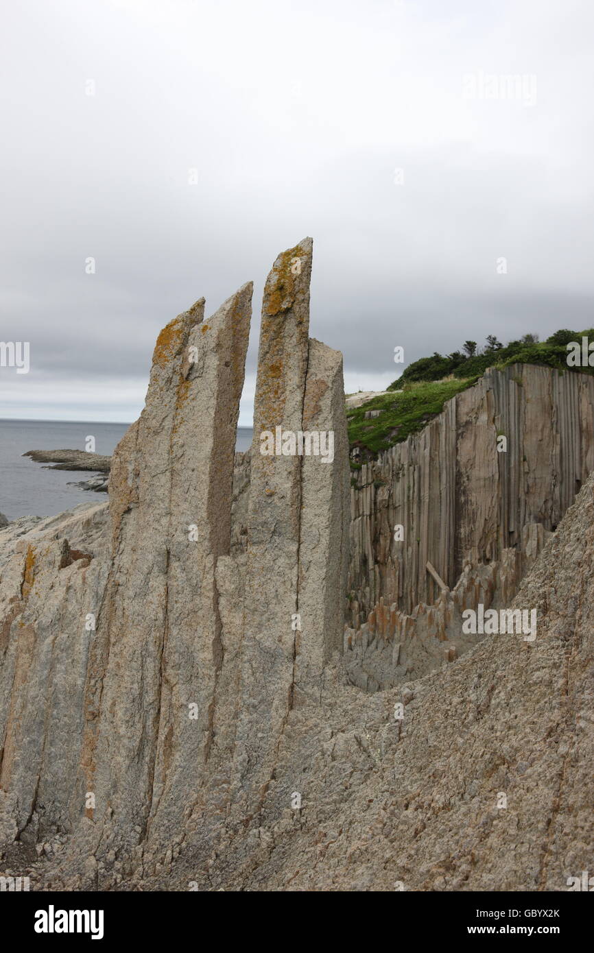 Kunasir Kurils islands Rocks Russia Stock Photo - Alamy