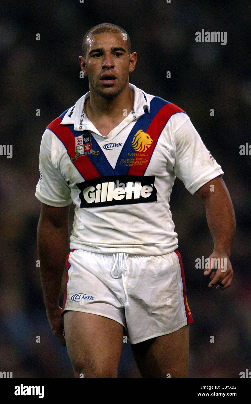 Rugby League - Gillette Tri-Nations - Great Britain v Australia. Chev ...