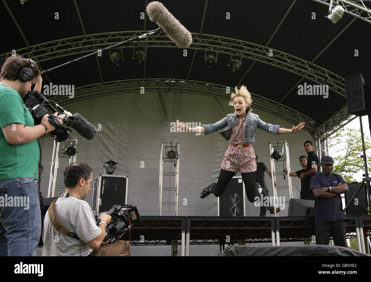 Lauren Laverne Drinkaware Campaign Stock Photo - Alamy