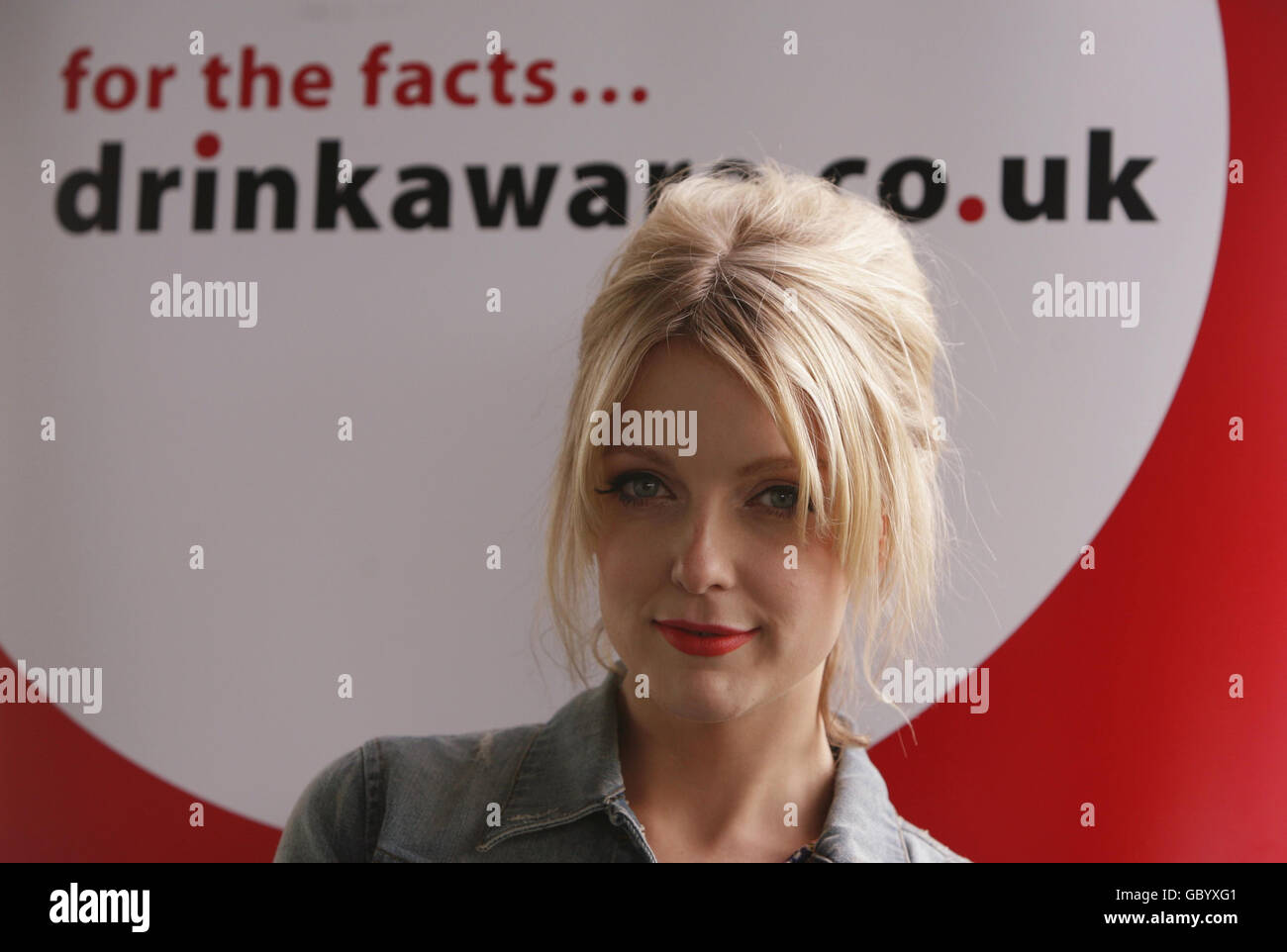 Lauren laverne drinkaware campaign hi-res stock photography and images ...