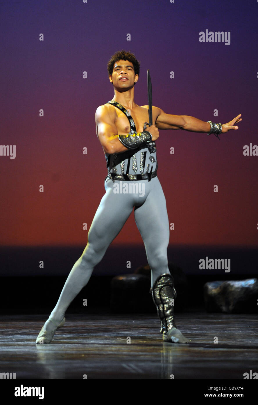 Carlos Acosta performs Spartacus (solos Act I and II) during at ...